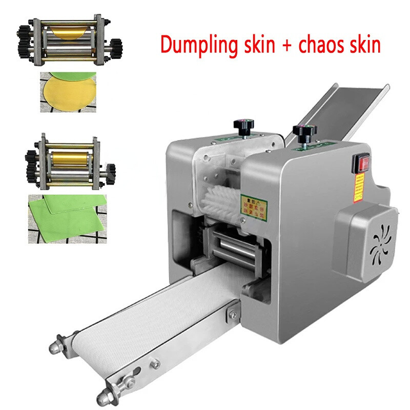 Fully Automatic Dumpling Wonton Wrapper Machine Noodle Pressing Machine ...