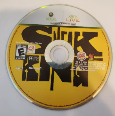 Sneak King (Microsoft Xbox / Xbox 360) - - - - **DISC ONLY** | eBay