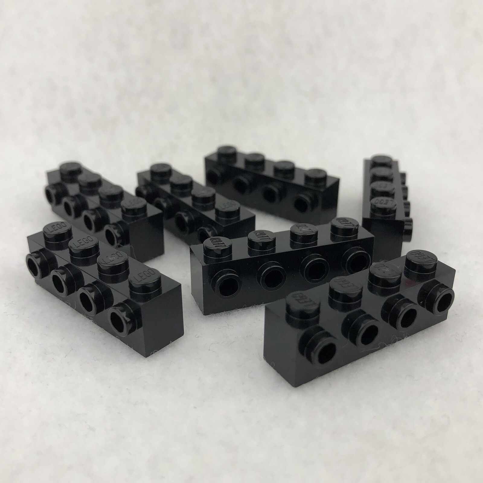 LEGO 30414 Brick, Modified 1 x 4 with Studs on Side (x7) | eBay