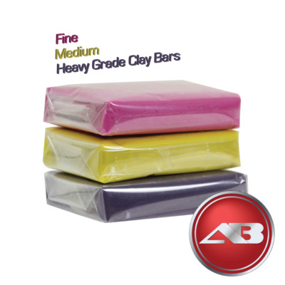 Clay Bar 50g Fine Clay Bar 50g Medium Clay Bar 50g Heavy Clay Bar ...