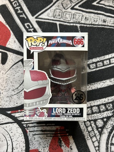 Funko Pop Television Power Rangers Lord Zedd #666 Vinyl Figure | eBay UK