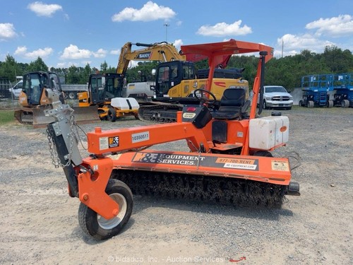 2022 Laymor SM300 8' Towable Ride-On Broom Street Sweeper Yanmar Diesel ...