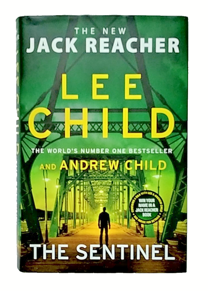 3 x LEE CHILD Jack Reacher Hardcovers The Sentinel, Blue Moon, The ...