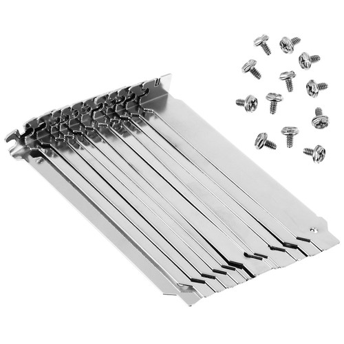 12 Pcs Heat Dissipation Dustproof Cover Travel Blank Pci Slot Covers | eBay
