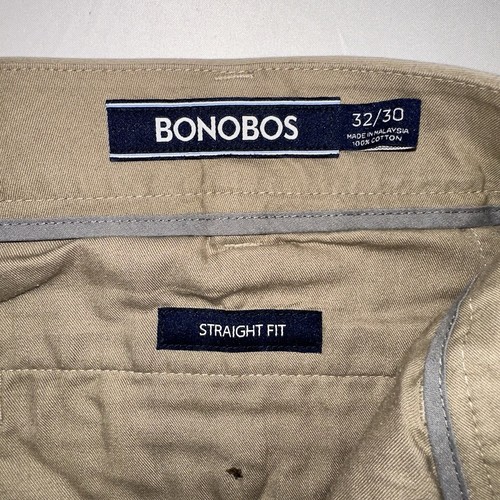 Bonobos Straight Chino Pants Mens 32 Beige | eBay