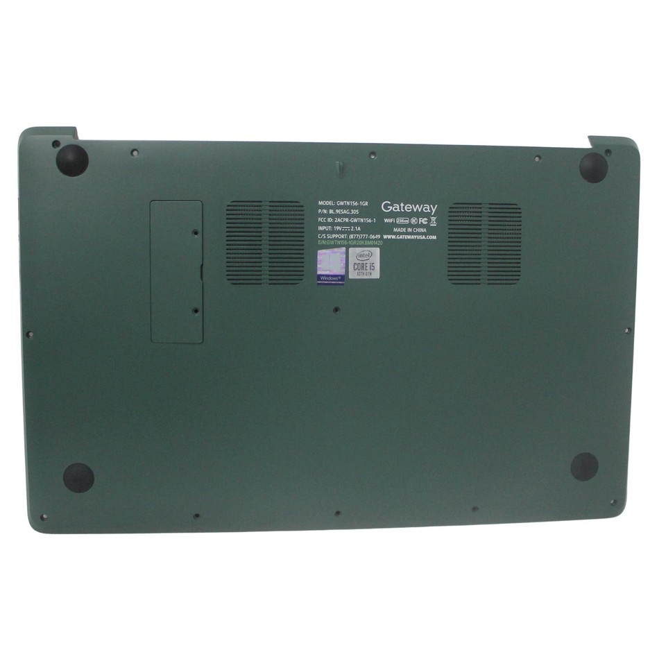 BASEGATEWAYGREEN Gateway Bottom Base Cover Green Gwtn156-1Gr "GRADE A ...