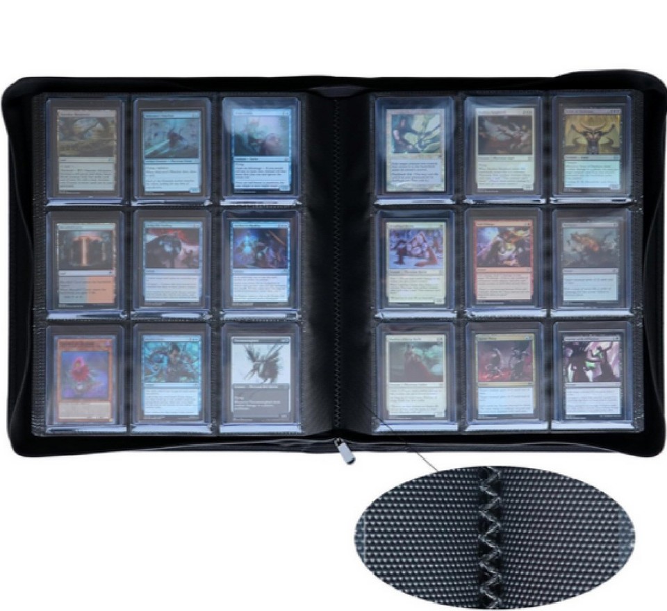 Team Rocket Toploader Binder • 9 Pocket CCG Card Binder • Holds 504 ...