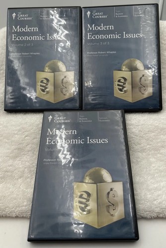 The Great Courses “Modern Economic Issues” Complete Set Prof Whaples ...