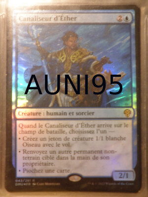 Mtg Magic Aether Channeler FOIL FRENCH vf fr Canaliseur d'Éther ...
