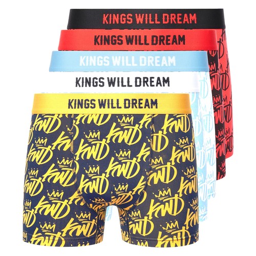 Kings Will Dream Tagged Mens Comfort Boxer Shorts Underwear Boxers 5pk ...