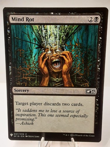 MTG - Welcome Deck 2016 - Mind Rot (007/016) | eBay
