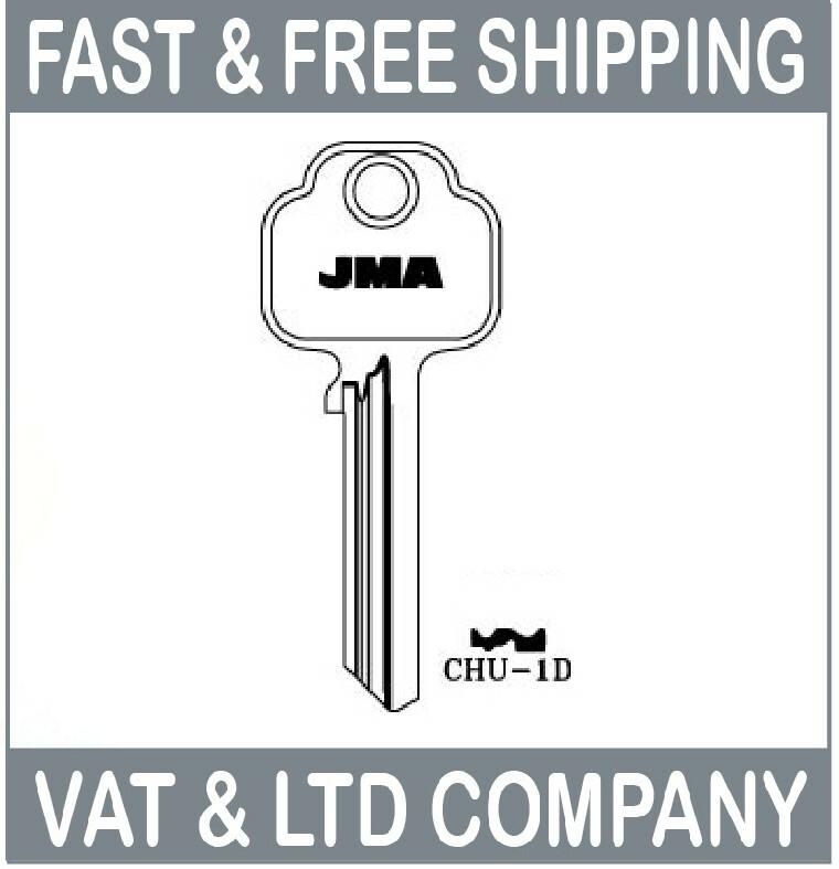 JMA KEY BLANK FOR CHUBB CHU-1D CYLINDER LOCK x50 | eBay.de