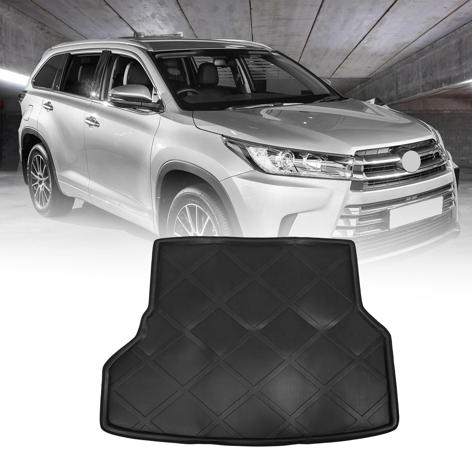 Cargo Trunk Tray Cargo Liner Rear Cargo Floor Mat for Toyota Highlander ...