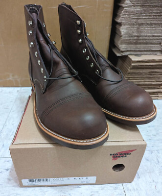 Red Wing Heritage Men's 6 Inch Iron Ranger AmberBrown Harness ...