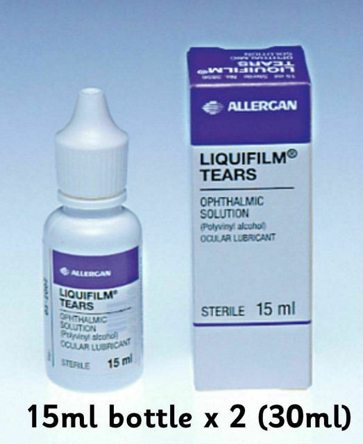 Allergan Liquifilm Tears Eye Drop - UKLIQ15ML (15ml) for sale online | eBay