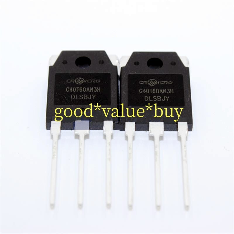 10pcs/lot G40T60AN3H CRG40T60AN3H 40A 600V IGBT Chip TO3P New Original ...
