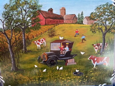 Lang Folk Art Calendar 2018 - artwork of Mary Singleton for framing or ...