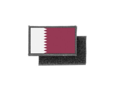 Patch ecusson imprime badge drapeau qatar qatari | eBay