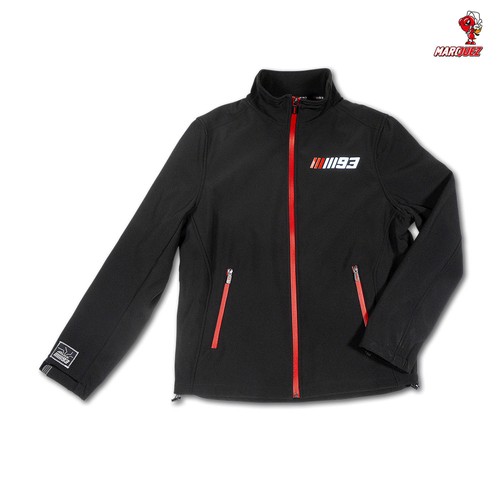 New Official Marc Marquez Black Soft Shell Jacket - MMMJK 106304 | eBay