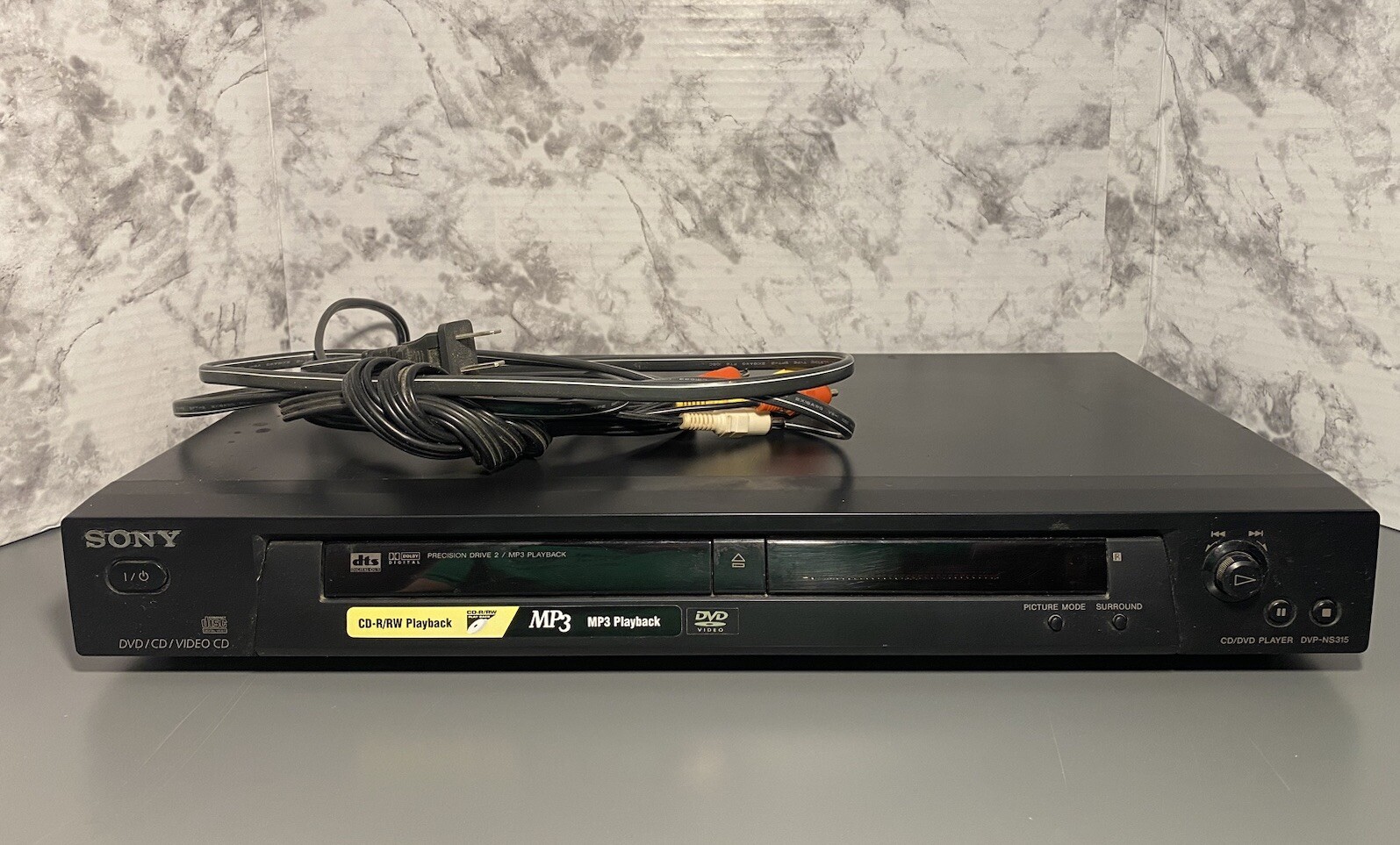SONY DVP-NS315 DVD CD Video Disc Player Tested With Cords & Cables No ...