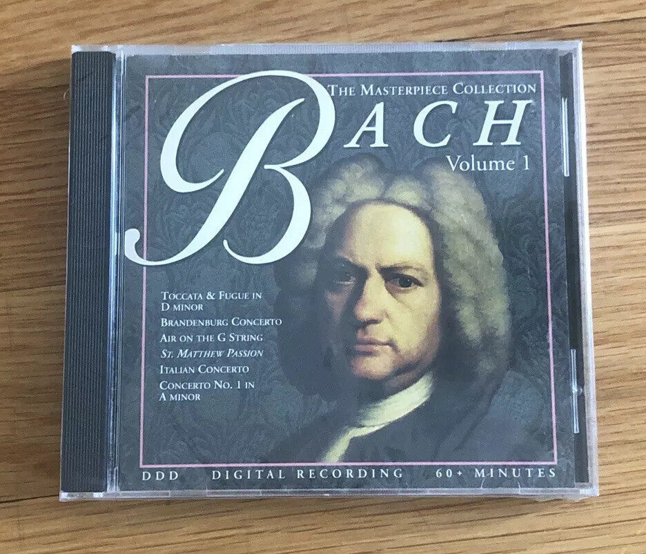 NEW The Masterpiece Collection: Bach, Vol. 1 ~ Johann Sebastian Bach ...