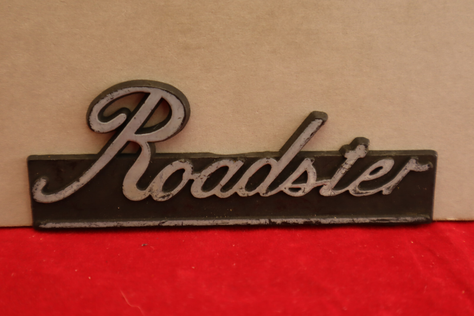 Vintage Mazda “Roadster” Plastic Script Emblem Pair OEM Rat Rod | eBay