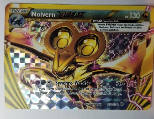 Pokémon TCG Noivern-BREAK BREAKthrough 113/162 | eBay