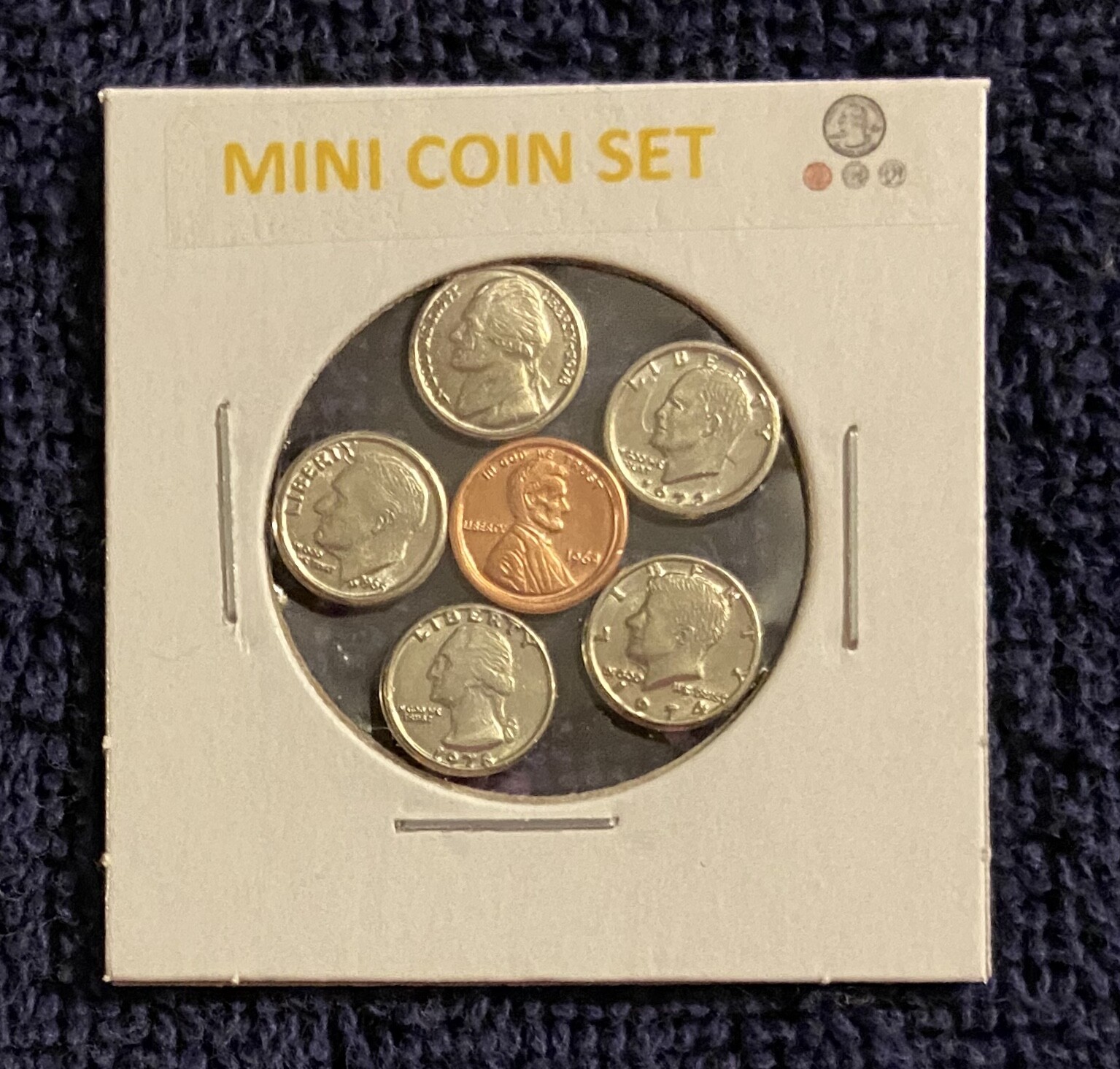 "MODERN COIN SET" - MINI U.S. COINS SET IN HOLDER | eBay