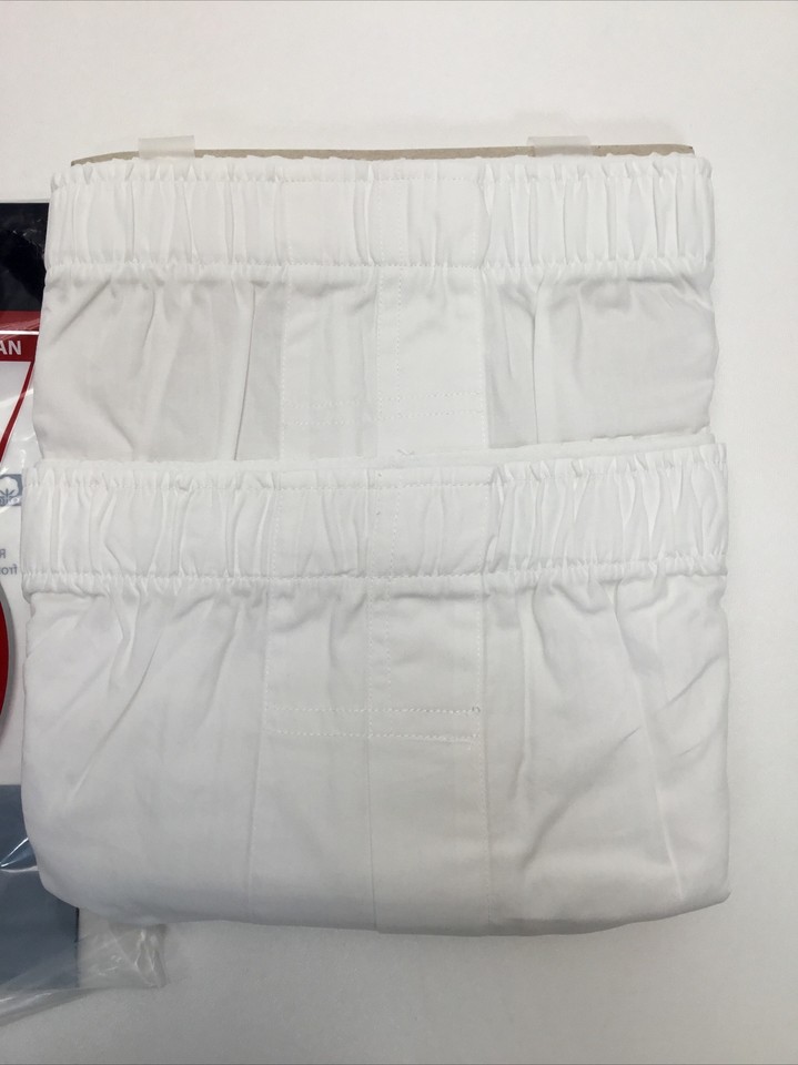 Roundtree & Yorke2 Pairs Men's Cotton Full-Cut Boxers, S-36 | eBay