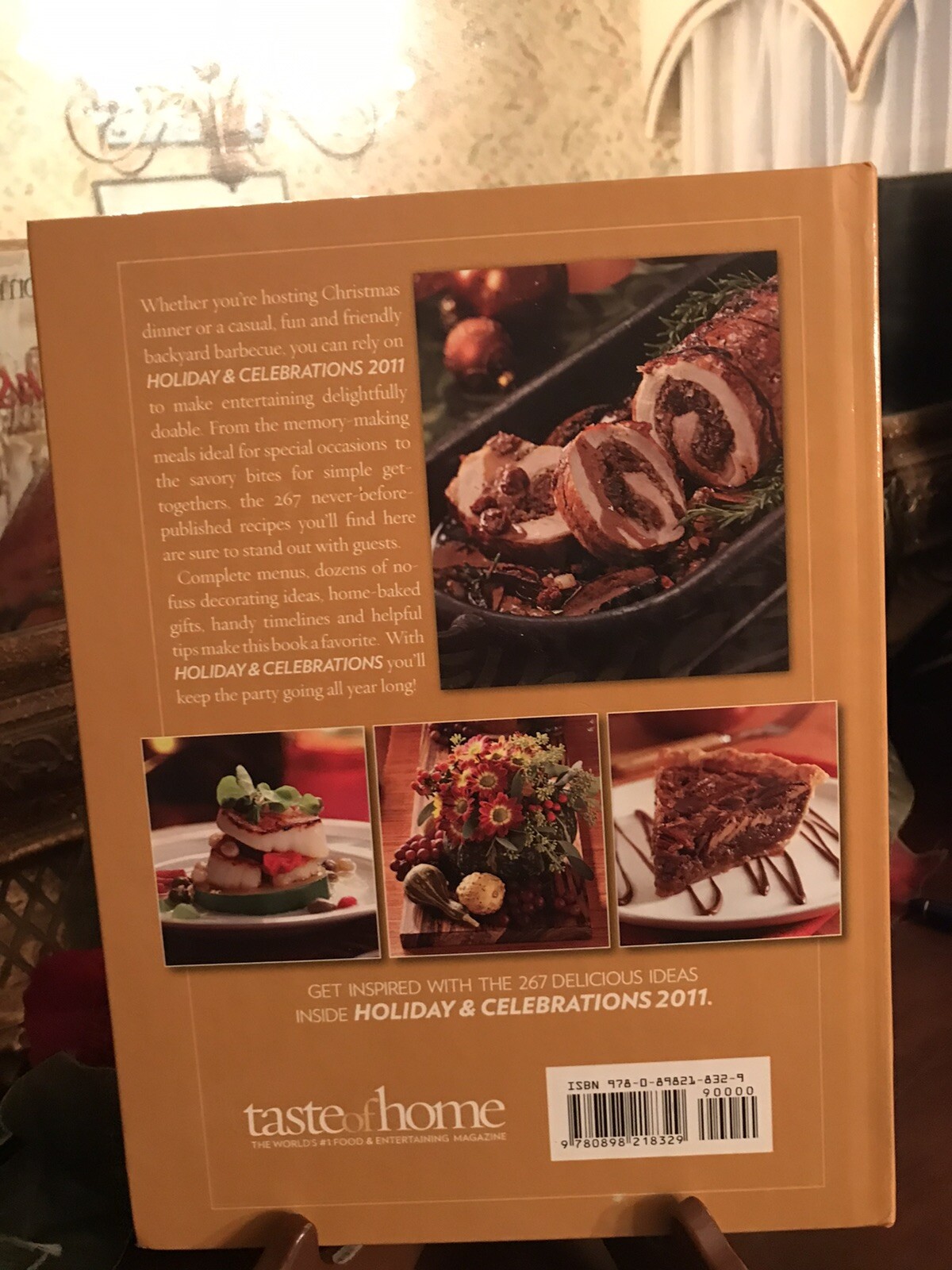 TASTE OF HOME HOLIDAY & CELEBRATIONS BOOK 2011 HARDCOVER RECIPES | eBay