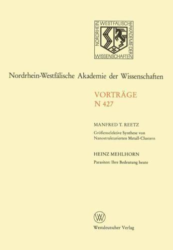 Nordrhein-Westfälische Akademie Der Wissenschaften Ser ...