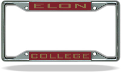 Elon College License Plate Frame | eBay
