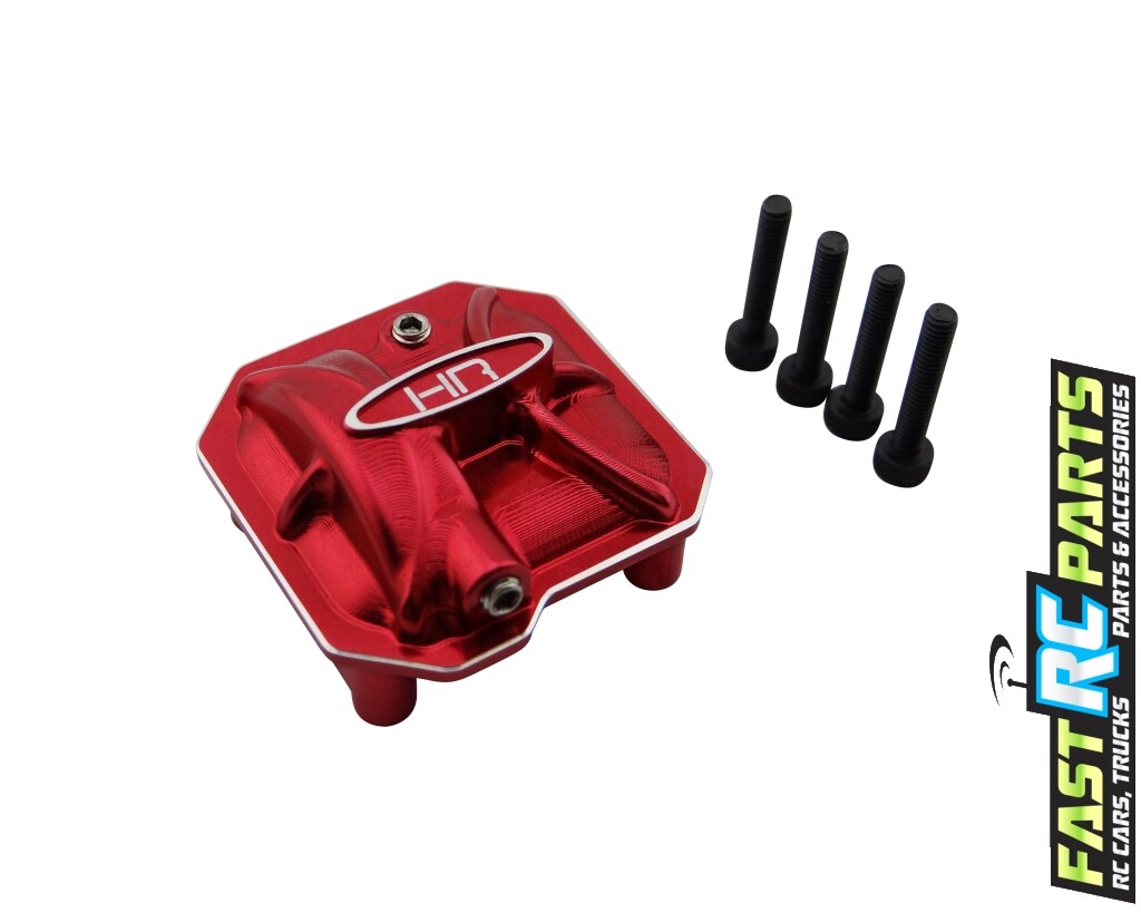 Hot Racing Aluminum Ar44 Axle Diff Covers (Red) - Axial Scx 2 SCXT12C02 ...