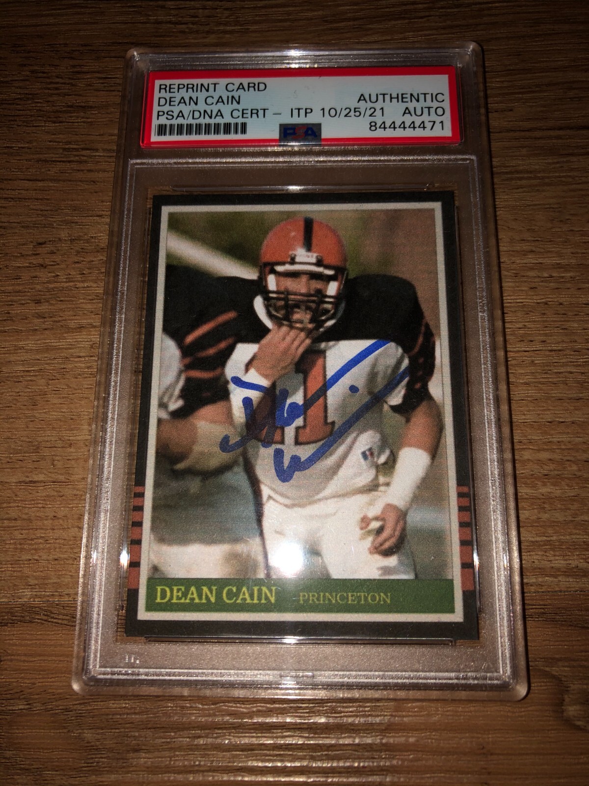 Dean Cain Lois & Clark Superman Princeton Signed Custom Card PSA ...