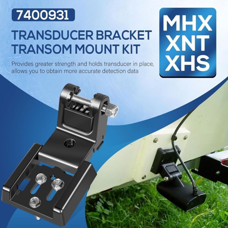 For Humminbird 740093-1 Transducer Mount MHX XNT Hardware Transom Mount ...