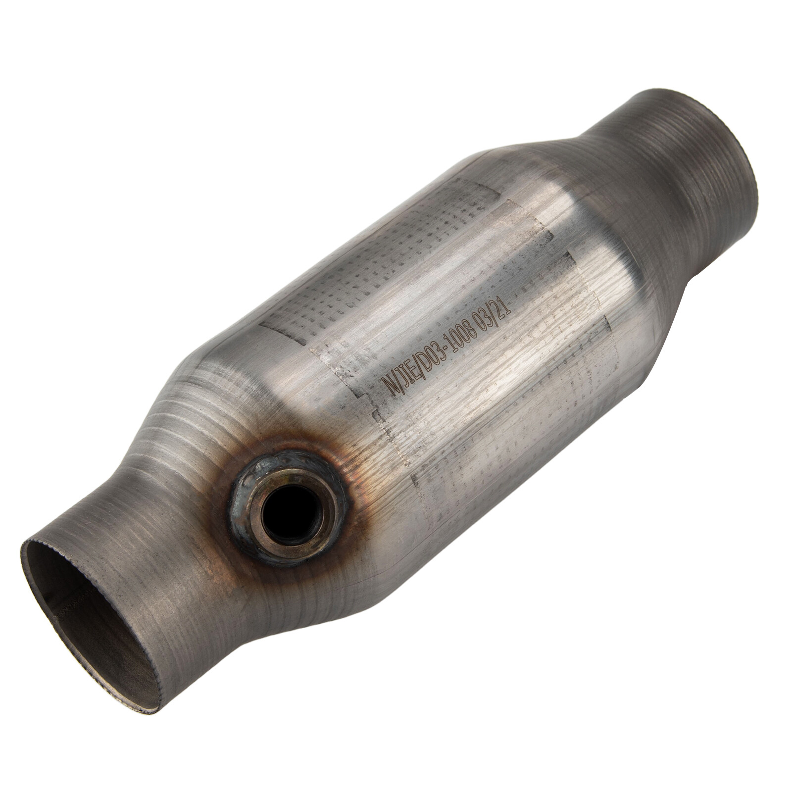 PAIR 410250 2.5“ Universal High Flow Performance Catalytic Converter ...