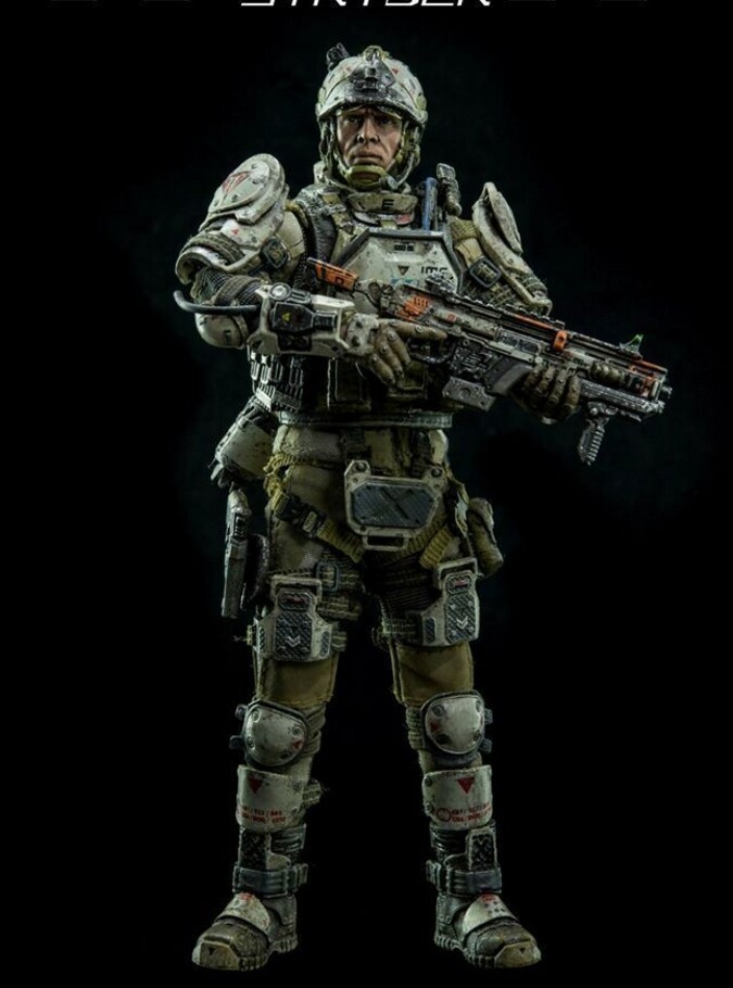 ThreeZero 3A Titanfall Stryder Action Figure Collectibles 1/12 Original ...