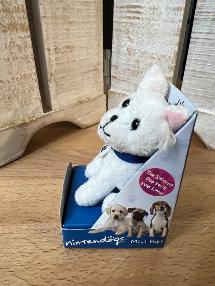Nintendogs Mini Pups Plush Figure Toy (Nintendo, 2009) Rare Brand New ...