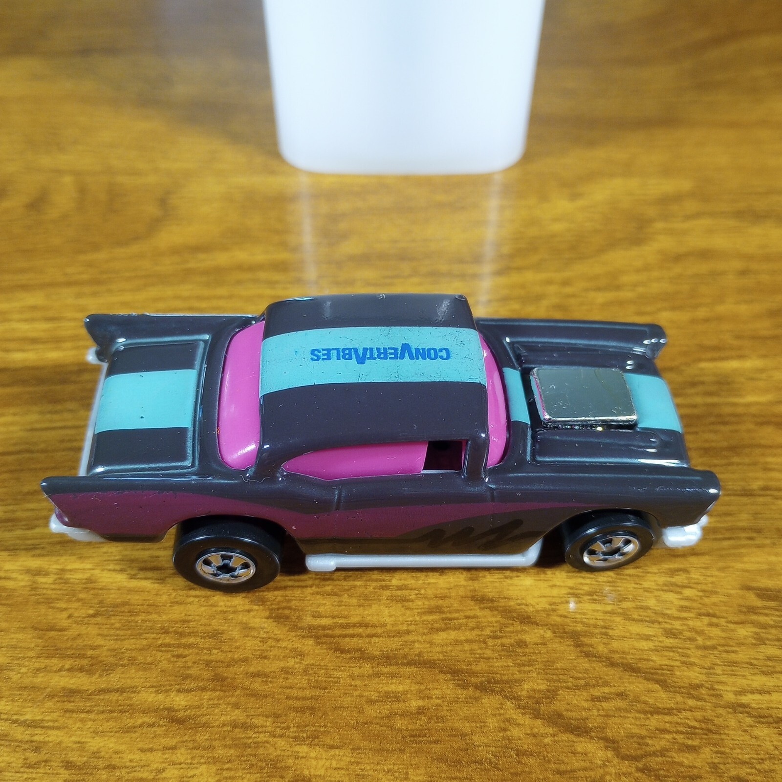 Hot Wheels Vintage Convertables Shiftin' '50's '57 Chevy Blue BW ...