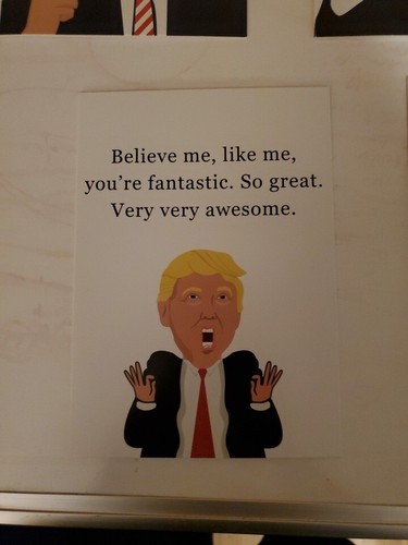 Donald Trump Greeting Card-Blank Inside | eBay