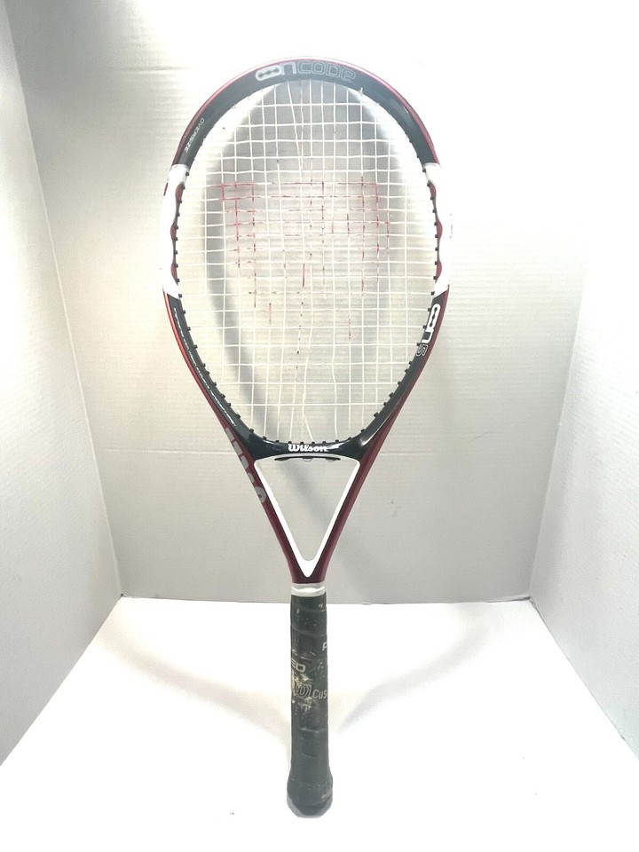 WILSON Ncode N5 Oversize Tennis Racquet 4 3/8” Grip 110 Sq In w/ Case ...