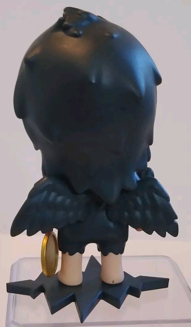 POP MART x HIRONO The Other One Series 01 THE CROW 🖤 Vinyl Bird Figure ...