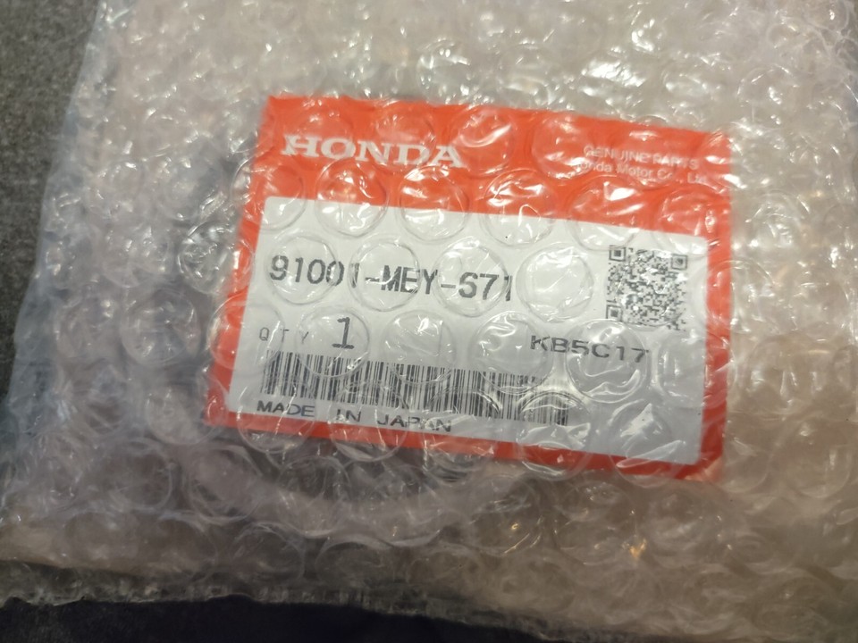 NEW crf450x genuine OEM Honda BEARING, main bearing 91001-MEY-671 | eBay
