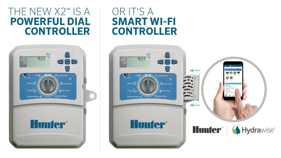 Hunter X2-600 6-Station Sprinkler Timer Controller Indoor or Outdoor ...