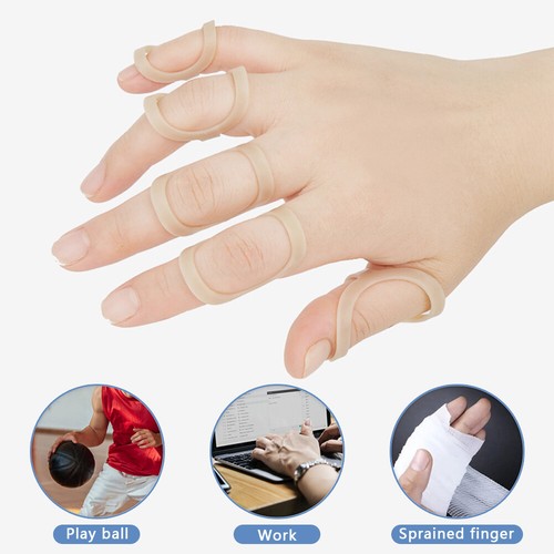 Oval Finger Splint Pinky Thumb Adult Kids Support Trigger Crooked | eBay