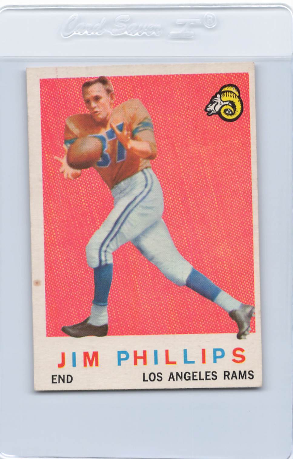 1959 Topps #142 Jim Phillips Rams EX/MT *DA-A90 | eBay
