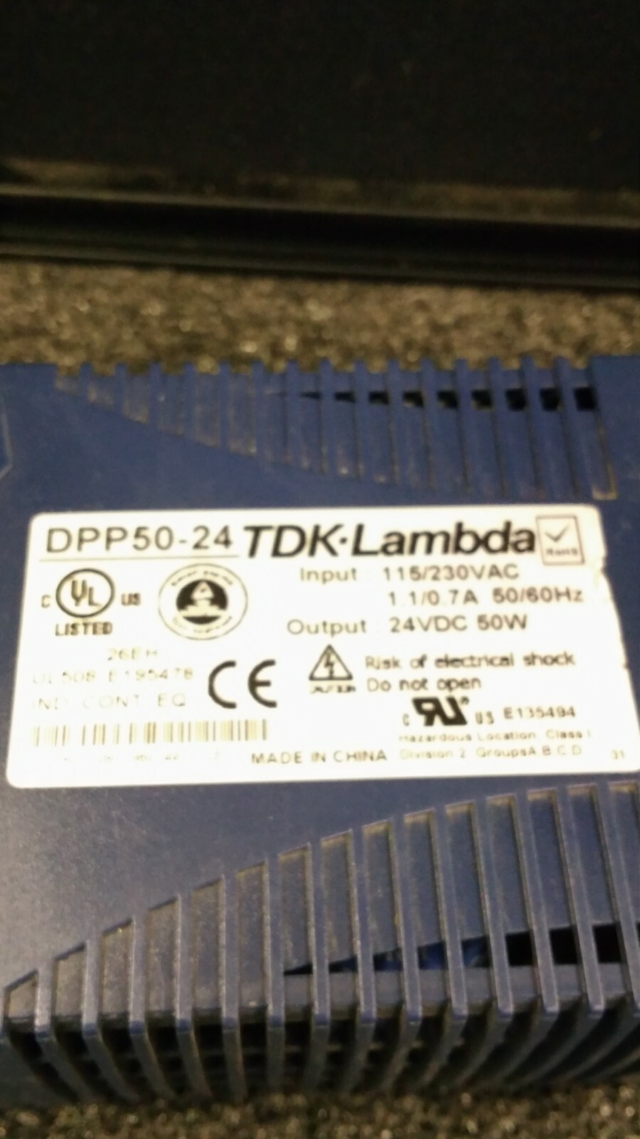 TDK Lambda Dpp50-24 Power Supply 24vdc 50w for sale online | eBay