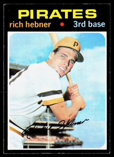 Rich Hebner 1971 Topps #212 EX+ No Creasing | eBay