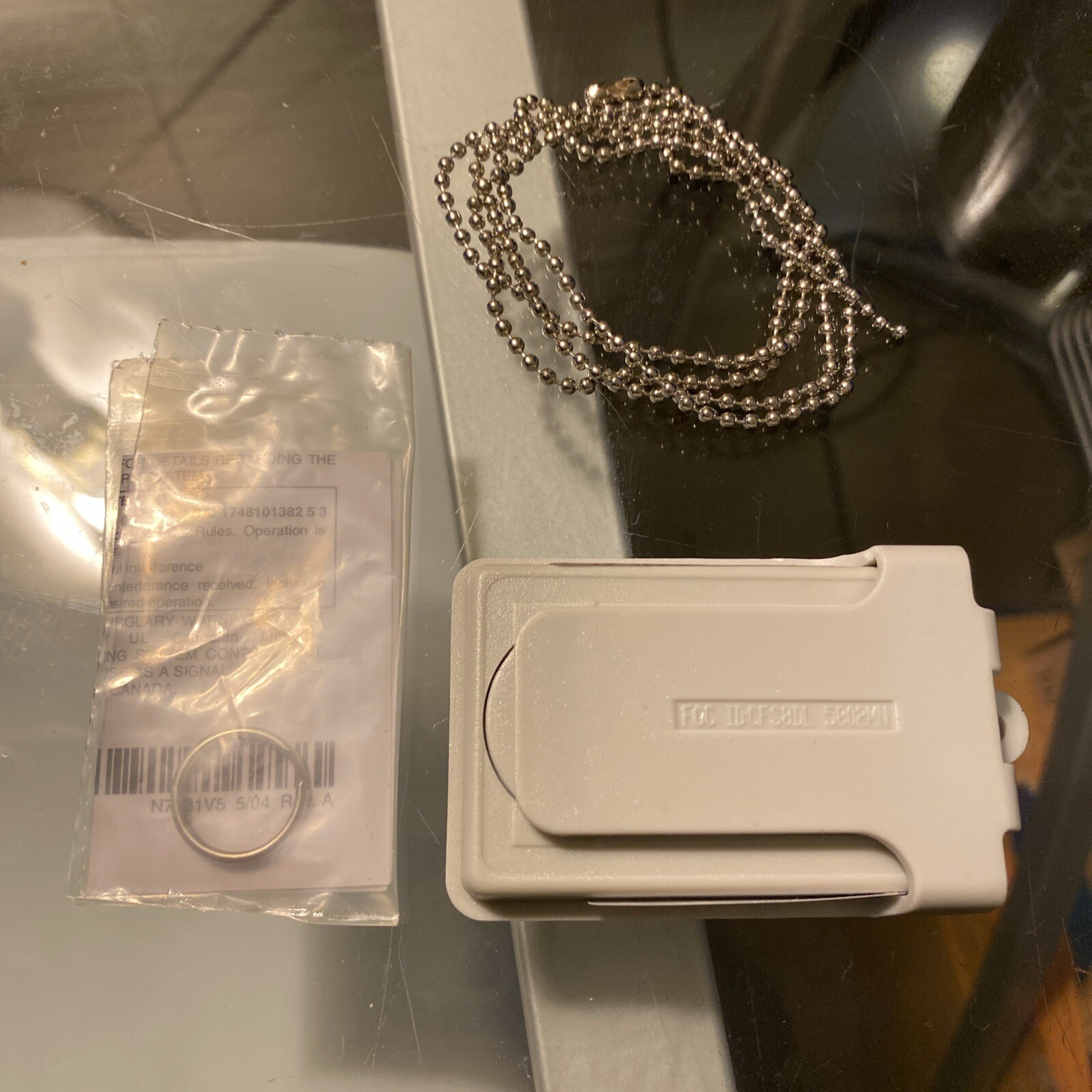 Honeywell ADEMCO 5802MN Miniature Single Button Panic Remote ...