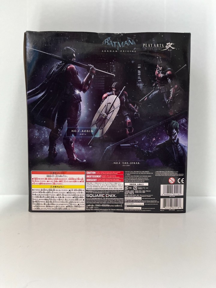 Square Enix Play Arts Kai Batman Arkham Origins Robin No. 3 Action ...
